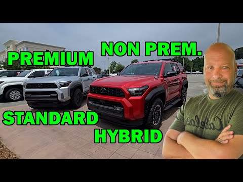 2025 Toyota 4 Runner TRD Off Road Premium VS Standard Hybrid VS Turbo Only