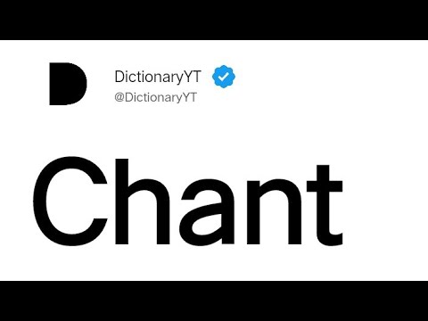Chant Meaning in English