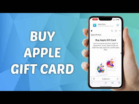 How to buy Apple Gift Card Online on Phone