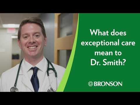 Dr. Eric Smith, Bronson Pulmonary Medicine and Critical Care Physician on Exceptional Care