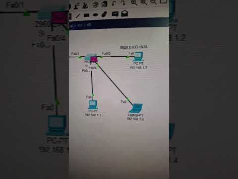 Mac address table lab #cisconetworks #networksimulation #cisco
