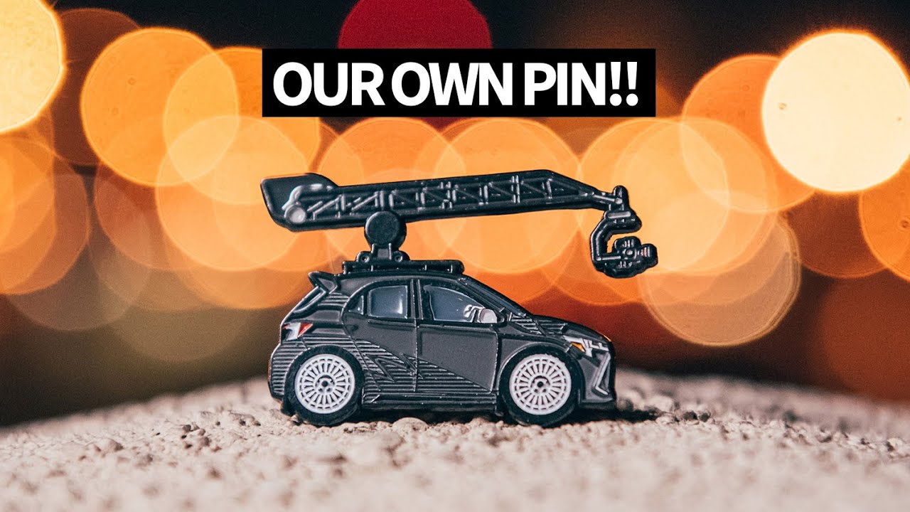 Custom Crafted Car Pins! Larry Gets his 240Z and Camera Car Fully Pinned