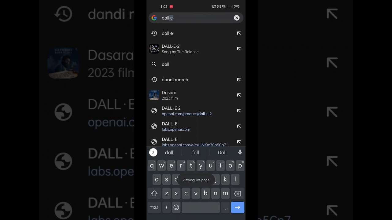 How To Use DALL E on Mobile | AI Image Generator #chatgpt #dalle #dalle2