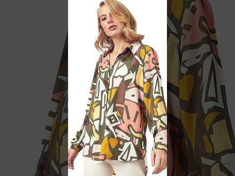 Blouses for Women Fashion | Casual Long Sleeve Button Down Shirts Tops |XS-3XL#casualoutfits#shorts