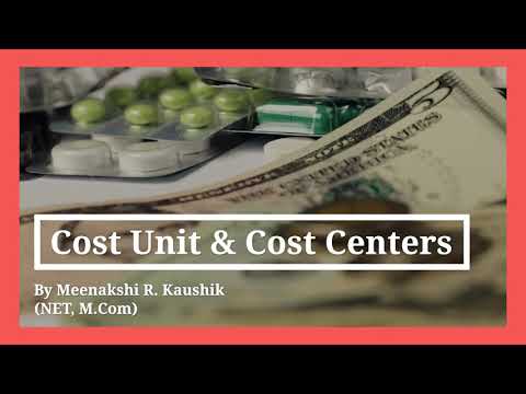Cost Unit and Cost Centres #online