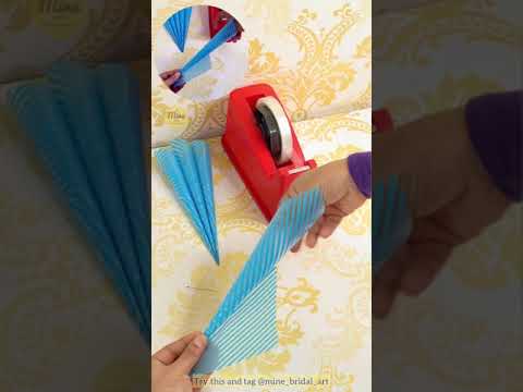 Henna cone rolling tutorial #tutorial