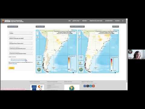 Cómo navegar el producto SISSA Pronóstico de extremos a 3 meses