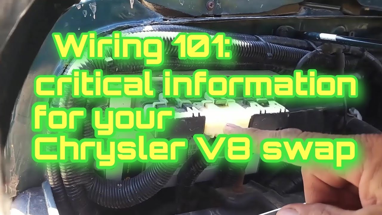 Jeep TJ V8 wiring 101