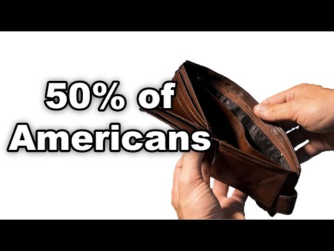 50% of Americans Don't Have $1000 in the Bank