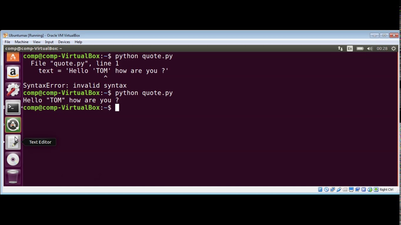 Python how to Include single and double Quotes in Strings