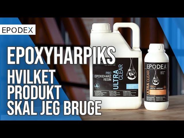 Køb epoxyharpiks / epoxy resin i alle farver Til ethvert formål | EPODEX