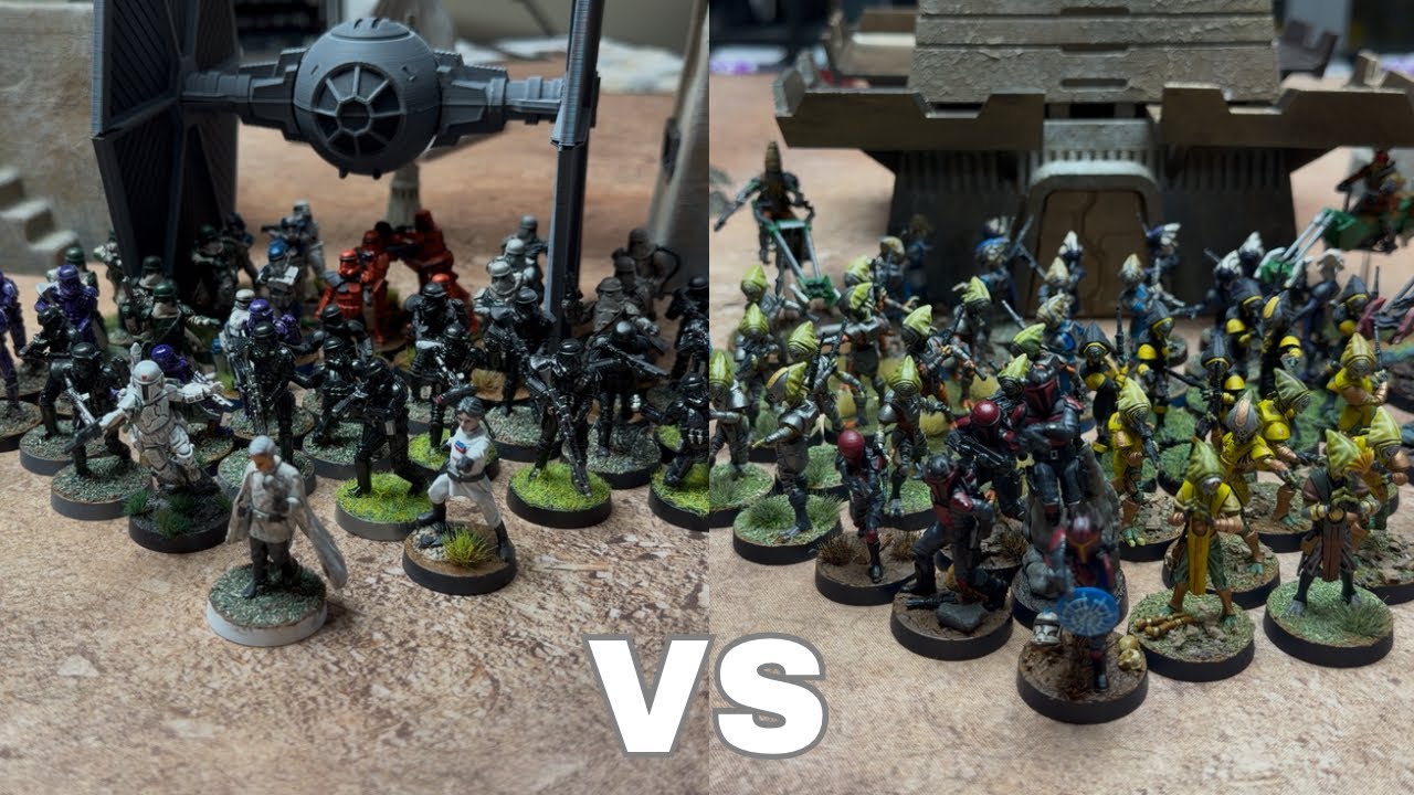 Star Wars Legion Battle Report Episode 78: Shadow Collective vs Empire