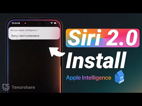 3 Minutes to Install iOS 18 Siri 2.0 on iPhone Right Now! New Siri UI and Animation [Cowabunga Lite]