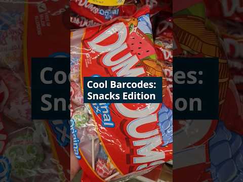 Cool Barcodes #3: Snacks & Candy Edition 🍫🍭🍬 #barcode #supplychain