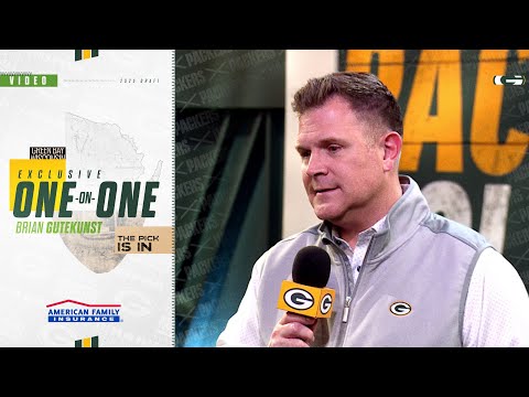 Brian Gutekunst 1-on-1: ‘We're going to follow the board’ | 2025 NFL Draft