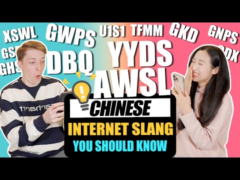 5 Chinese Internet SLANG Words You SHOULD know |Learn Chinese 学中文