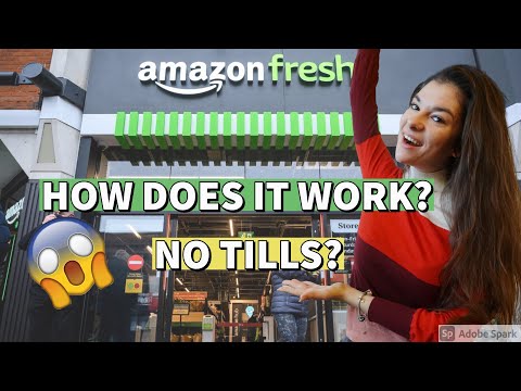 GOING INTO AMAZON FRESH STORE UK FOR THE FIRST TIME + REVIEW #AMAZONFRESH