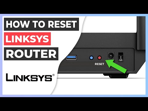 🔁 How to Reset LINKSYS router to factory settings