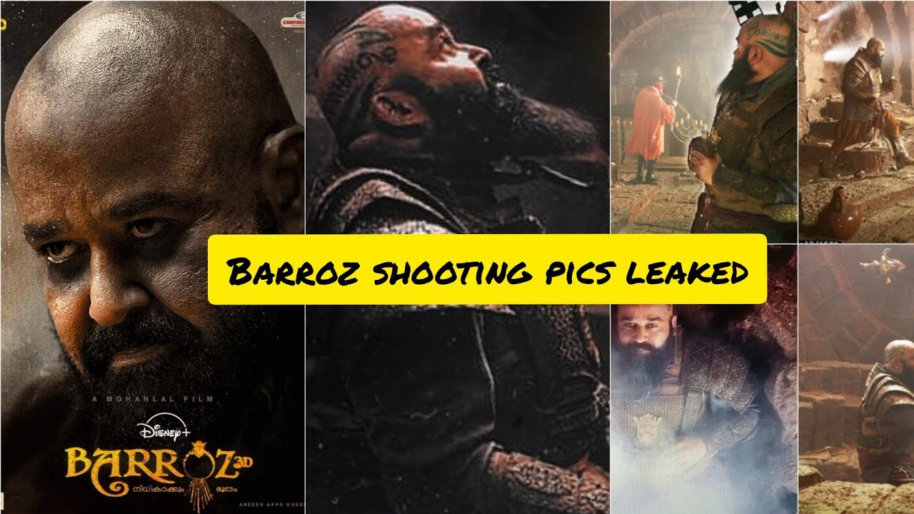 Barroz 3D shooting pics leak ആയി 🧐 Gravity illusion 🙏 Mohanlal