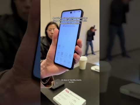 TCL 60XE NxtPaper 5G Smartphone With Changing E-Ink to Color Display! #ces2025 #smartphone