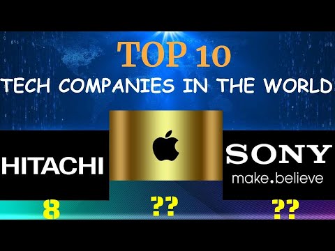 TOP 10 TECH COMPANIES IN THE WORLD || TECH GIANTS IN THE WORLD || TECH GIANTS BY REVENUE