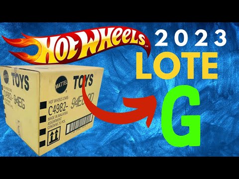 HOT WHEELS G CASE 2023 - HOT WHEELS LOTE G 2023 - HOT WHEELS CAJA G 2023 - HOT WHEELS CASE G 2023
