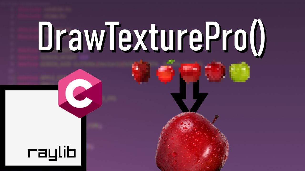 Drawing SPRITES in Raylib