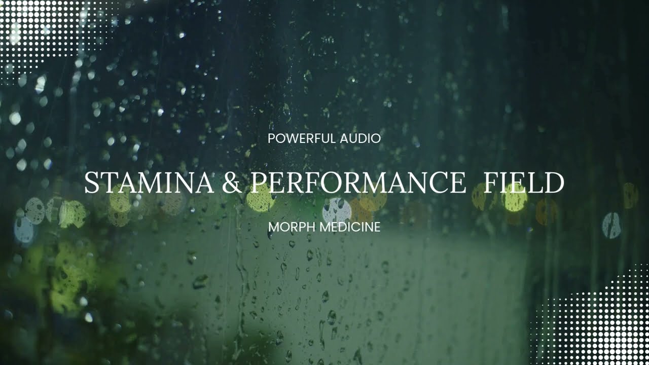 Stamina & Performance Booster Morphic Field - Morph Medicine