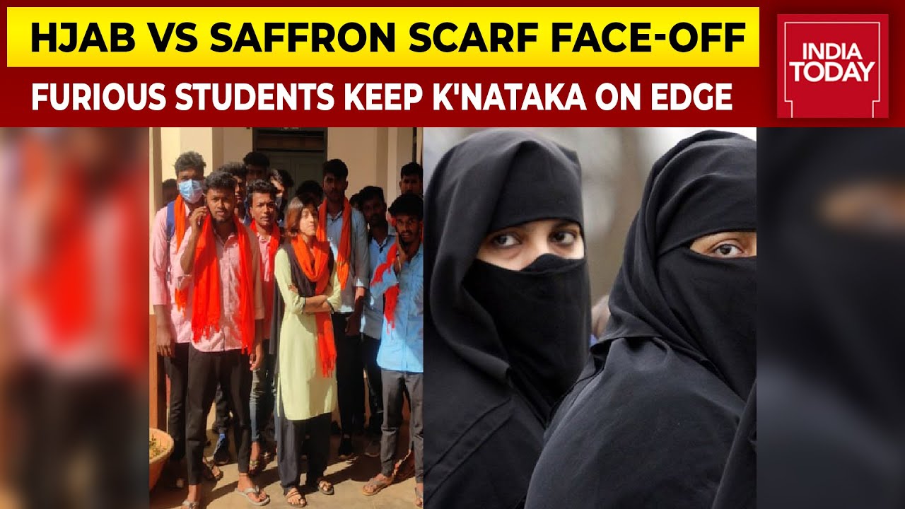 Hijab Vs Saffron Scarf Face-Off Escalates, Campus Ablaze Over 'Uniform Vs Religion' Debate