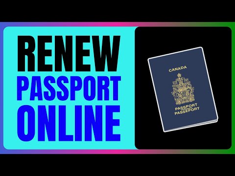 How to Renew Your Canadian Passport ONLINE Less than 50 seconds