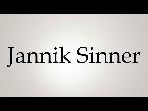 How to Pronounce Jannik Sinner