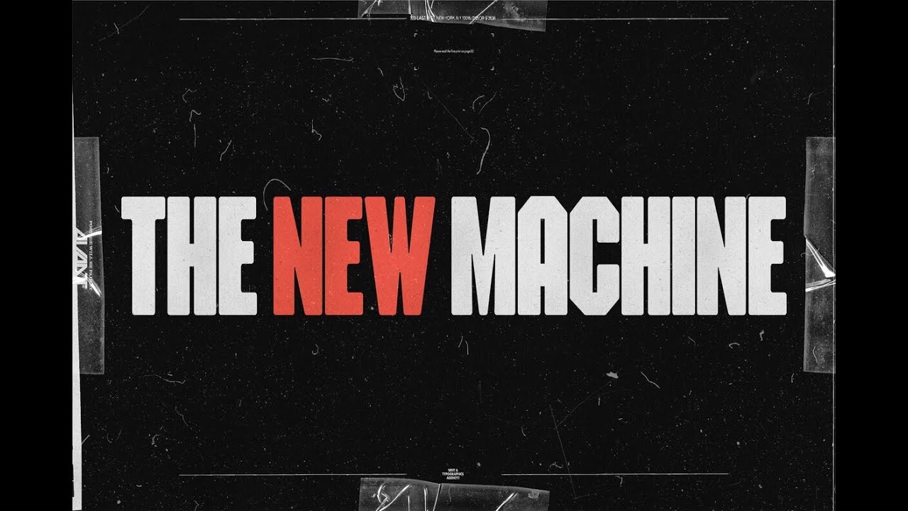 New Machine Font Download