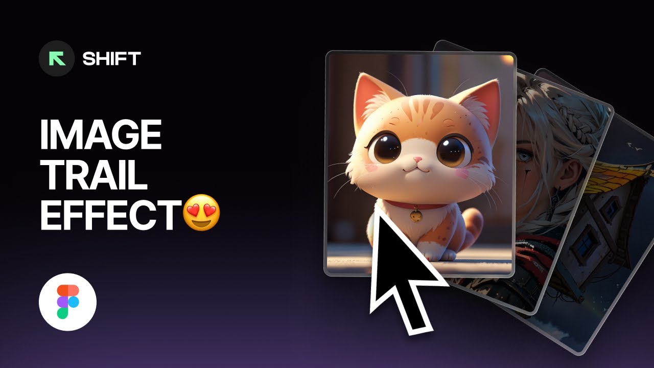 Figma Tutorial: Image Trail Effect that Follows Mouse Movement in figma