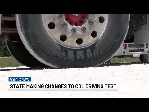 Changes coming to commercial driver licenses in Alabama