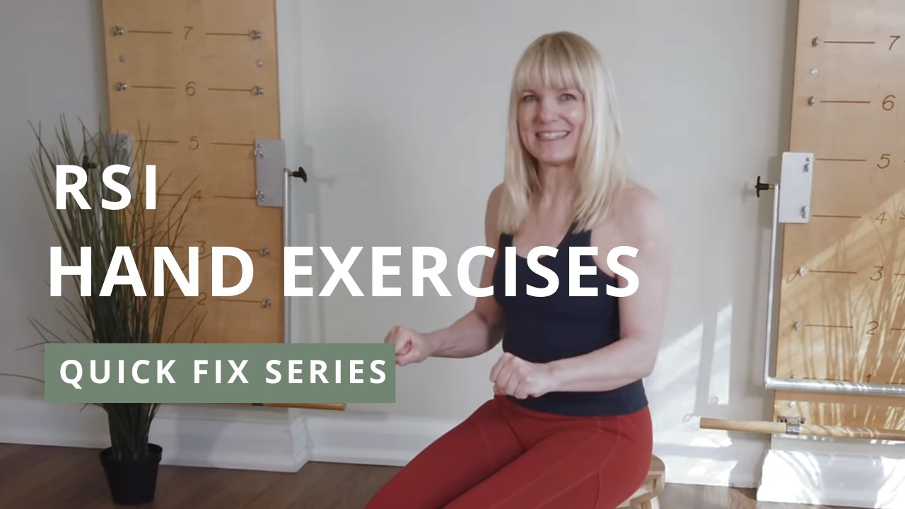 Repetitive Strain Injury Hand Exercises for RSI