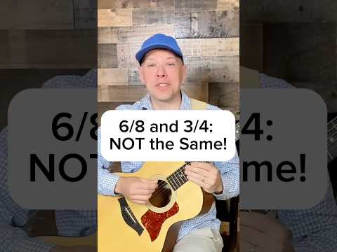 What’s the difference between 6/8 vs 3/4 time signatures?