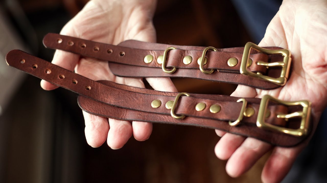 Make Quick and Easy Leather Cuff Bracelets (with Pattern!)