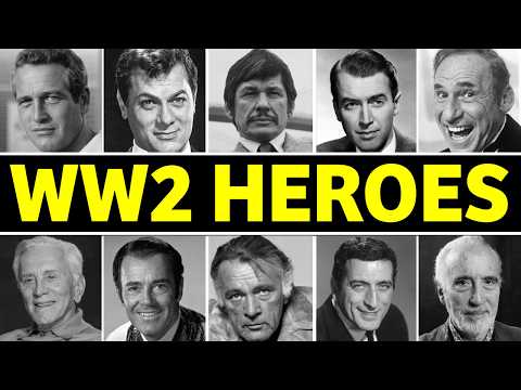 22 Hollywood Stars Who ACTUALLY Served in World War 2