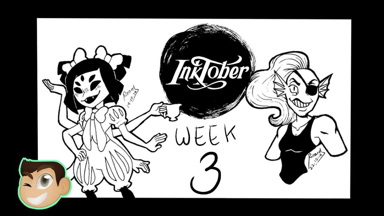 Undertale Inktober Week 3! [Speedink]