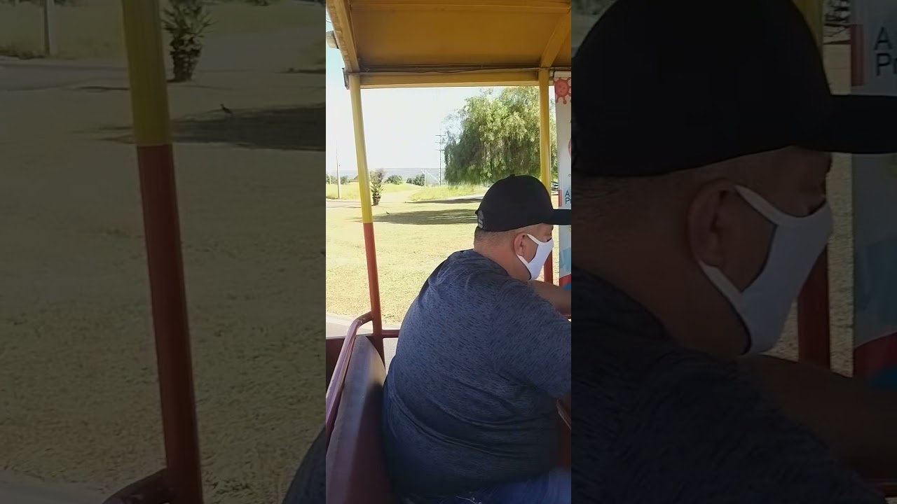 Passeio de trenzinho em caldas novas,Goiás parte 1