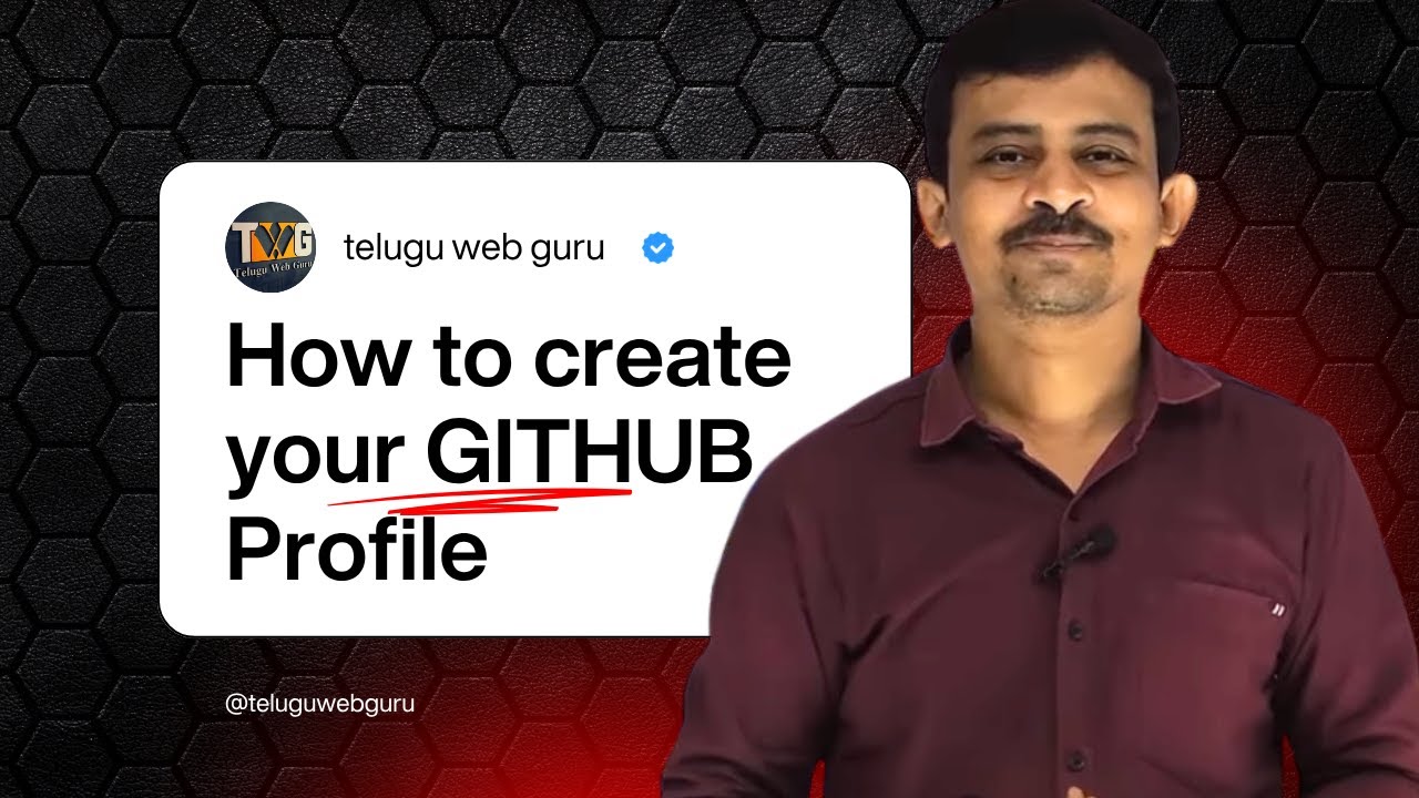 GitHub Complete Guide in Telugu (2025) | Create Account → Upload Code → Profile README
