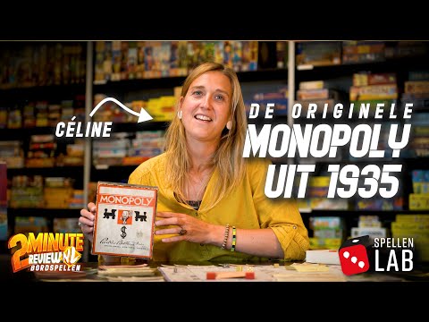 SPECIAL: Het verhaal achter het eerste Monopoly bordspel uit 1935