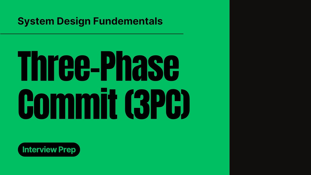 System Design Interview Prep: Demystifying Three-Phase Commit (3PC)