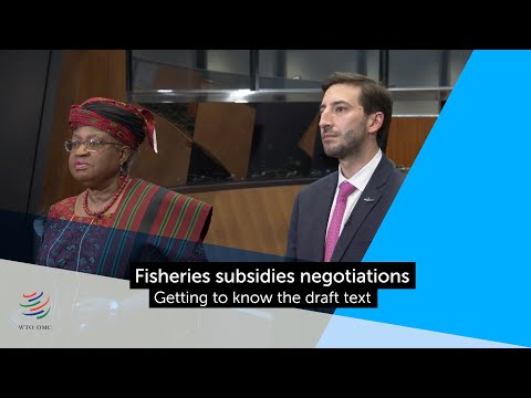 Fisheries subsidies negotiations: draft text