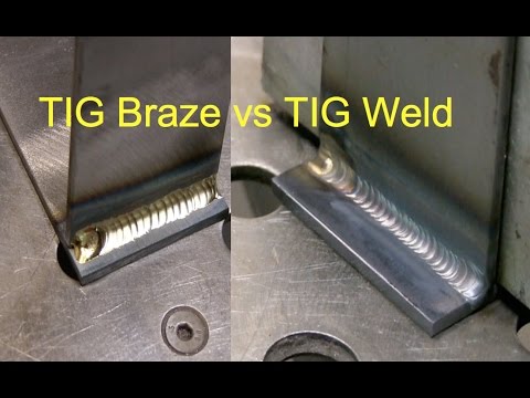 Success TIG welding brass