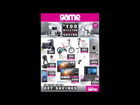 Game Specials Black Friday 13 November 2019 - South Africa Supermarkets