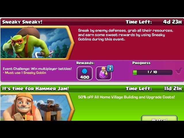 Latest Sneaky Sneaky super troop challenge in Clash of Clans: Best ...