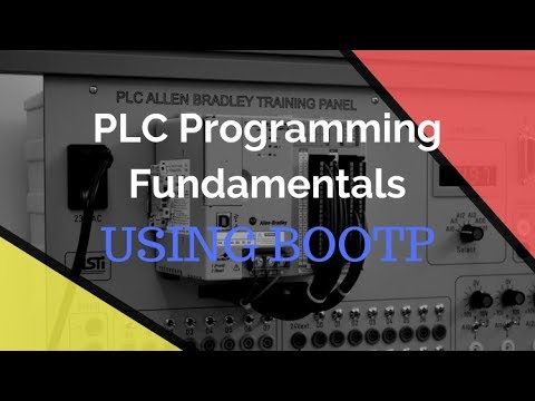 PLC Programming Fundamentals - How To Use BOOTP / DHCP Tool Set An IP Address Of a New Rockwell PLC