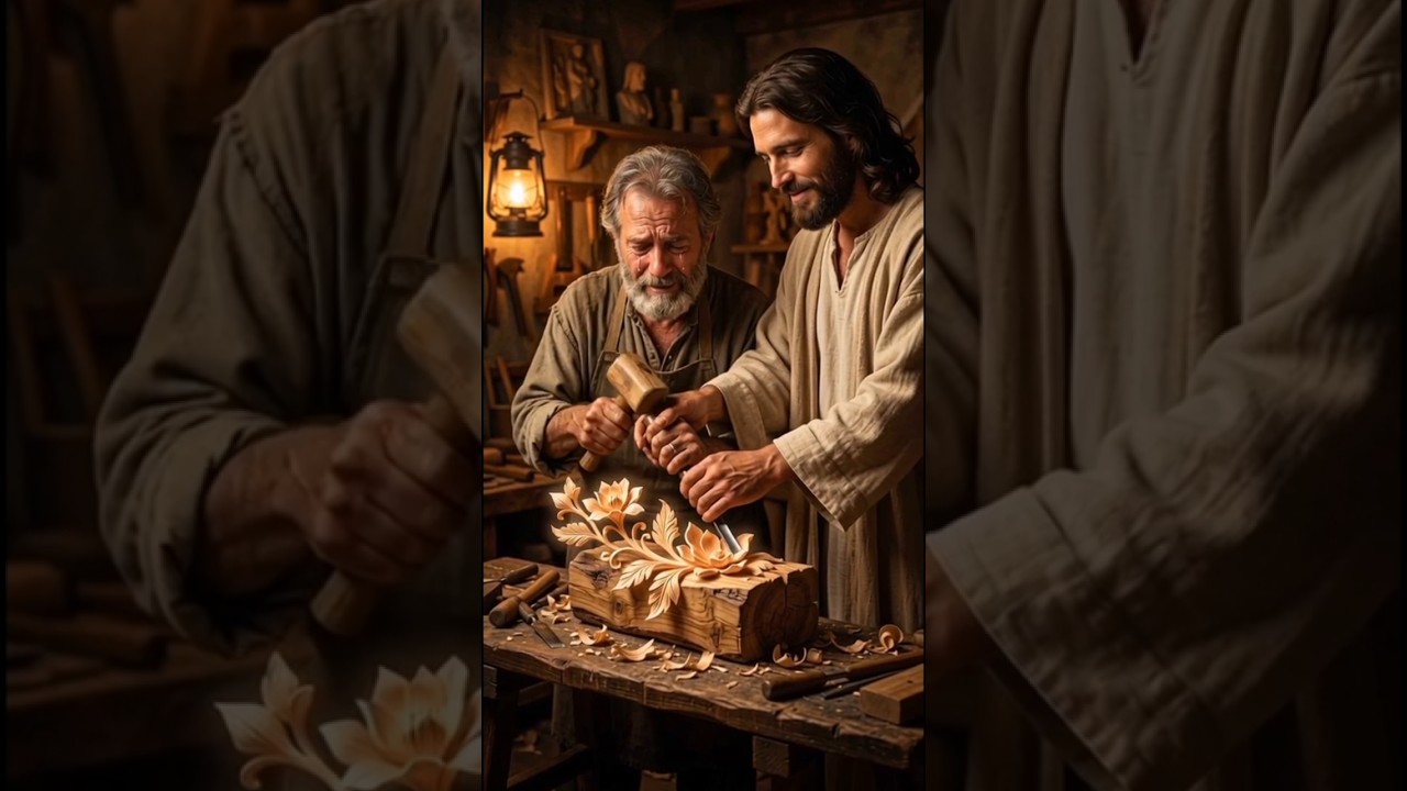 Jesus Steadies His Hands l #jesus, #amen, #jesuschrist