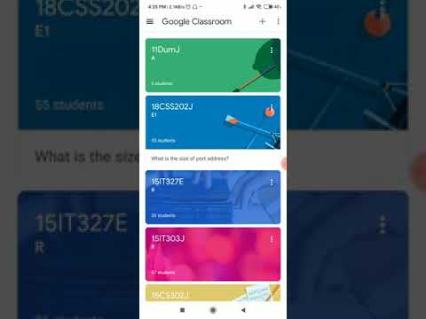 Google Classroom Tutorial for SRMIST